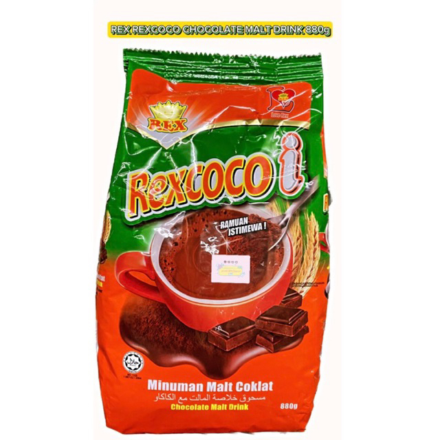 [FREE SHIPPING]REX REXCOCO CHOCOLATE MALT DRINK 880g | Shopee Malaysia