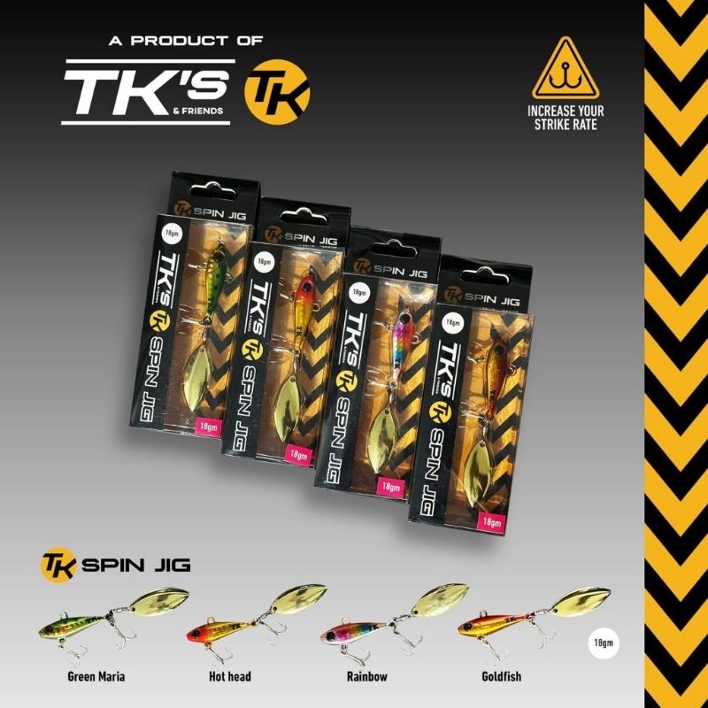 TK TUNE TKJR 18G LURE KILLER FOR PEACOCK BASS & SEBARAU | Shopee Malaysia
