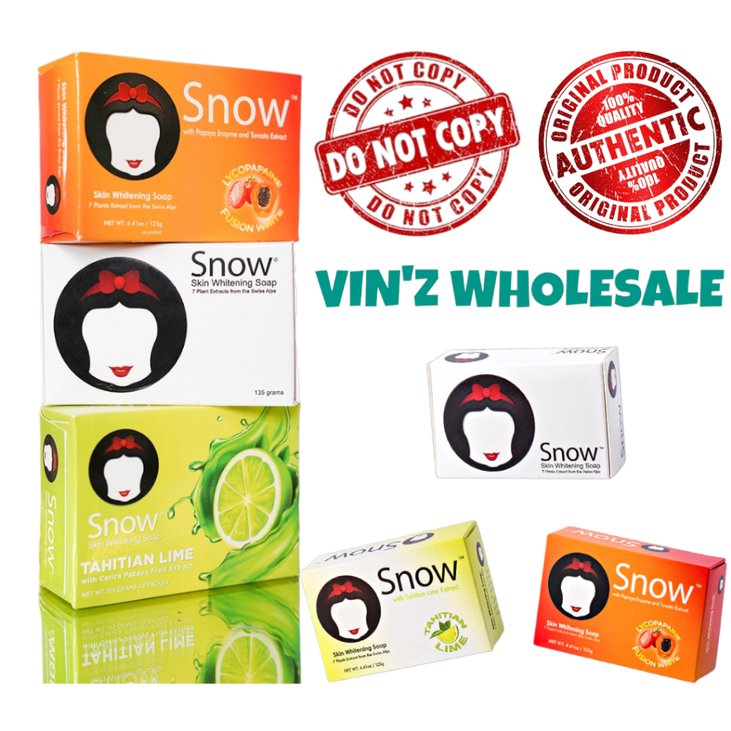 Snow Skin Whitening Soaps (125g./135g.) | Shopee Malaysia