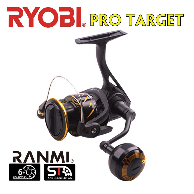 RYOBI RANMI PRO TARGET Spinning Reel(Size 1000-4000) | Shopee Malaysia