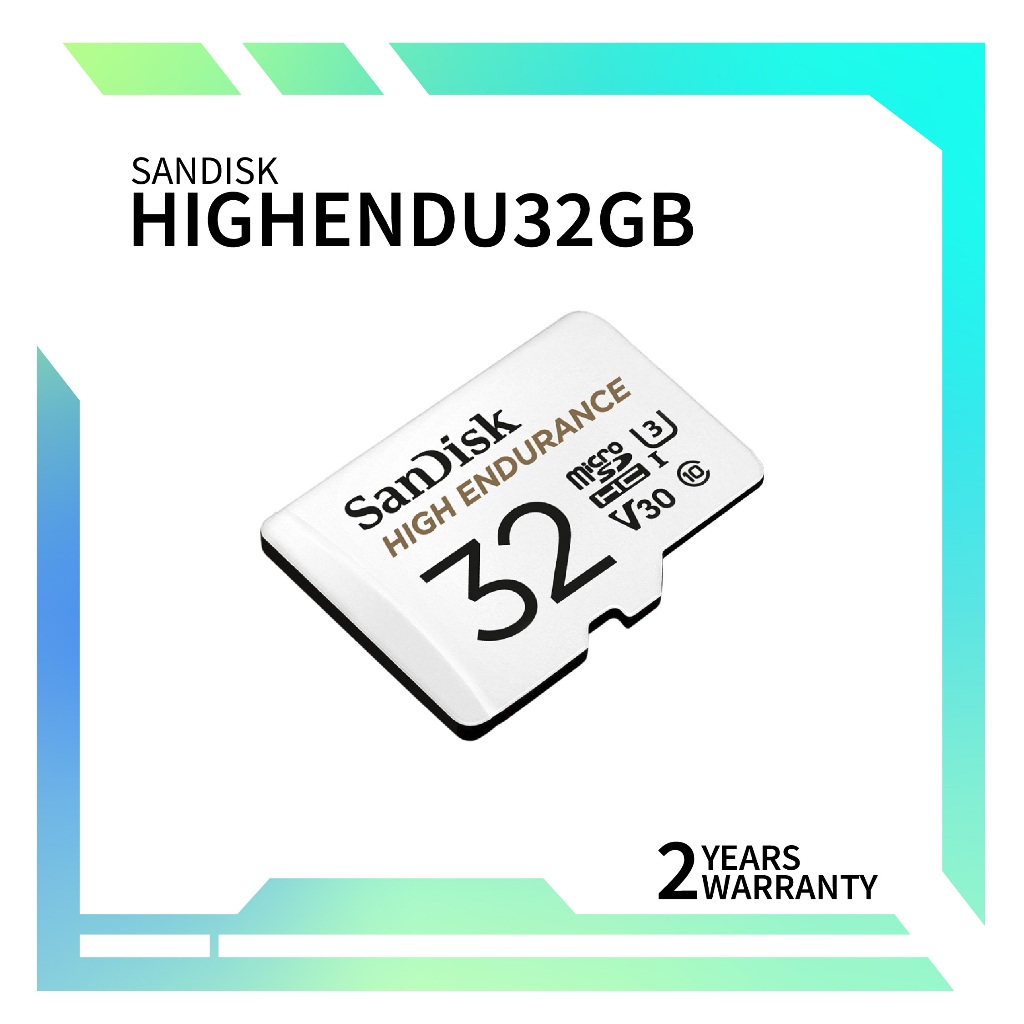 SanDisk High Endurance microSD Card (32GB/64GB/128GB/256GB) | Shopee ...