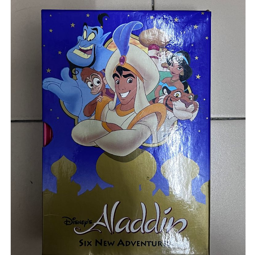 【便宜卖】Disney‘s Aladdin Six New Adventures Story Books 迪士尼阿拉丁神灯故事书 ...