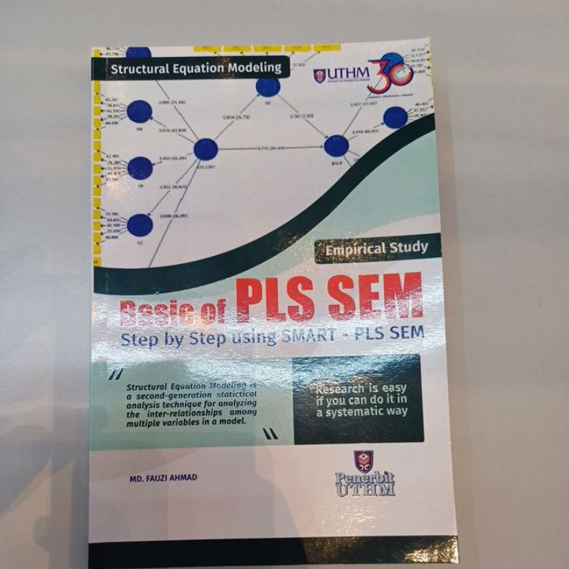 EMPIRICAL STUDY BASIC OF PLS SEM STEP BY STEP USING SMART PLS SEM I SMARTPLS | Shopee Malaysia