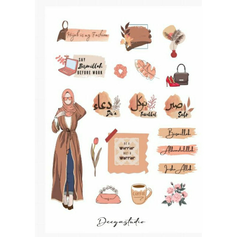 Islamic Sticker Planner setA | Shopee Malaysia