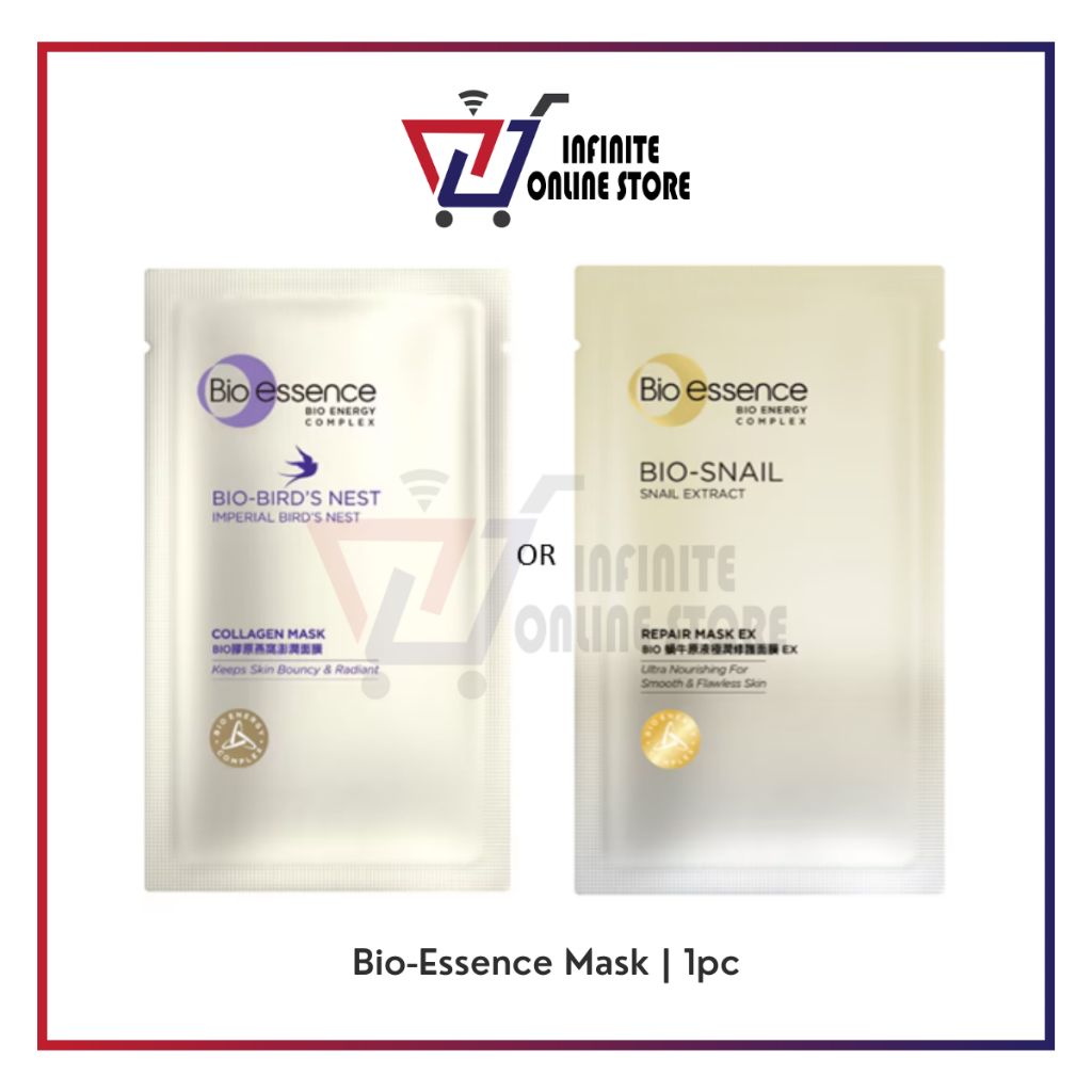 BIO-ESSENCE Facial Mask (1's) (Bird Nest / Bio Snail) | Shopee Malaysia
