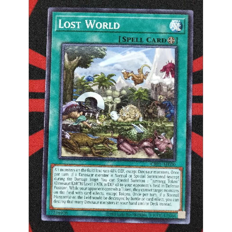 YUGIOH KONAMI CR01-AE030 Lost World (Common) | Shopee Malaysia