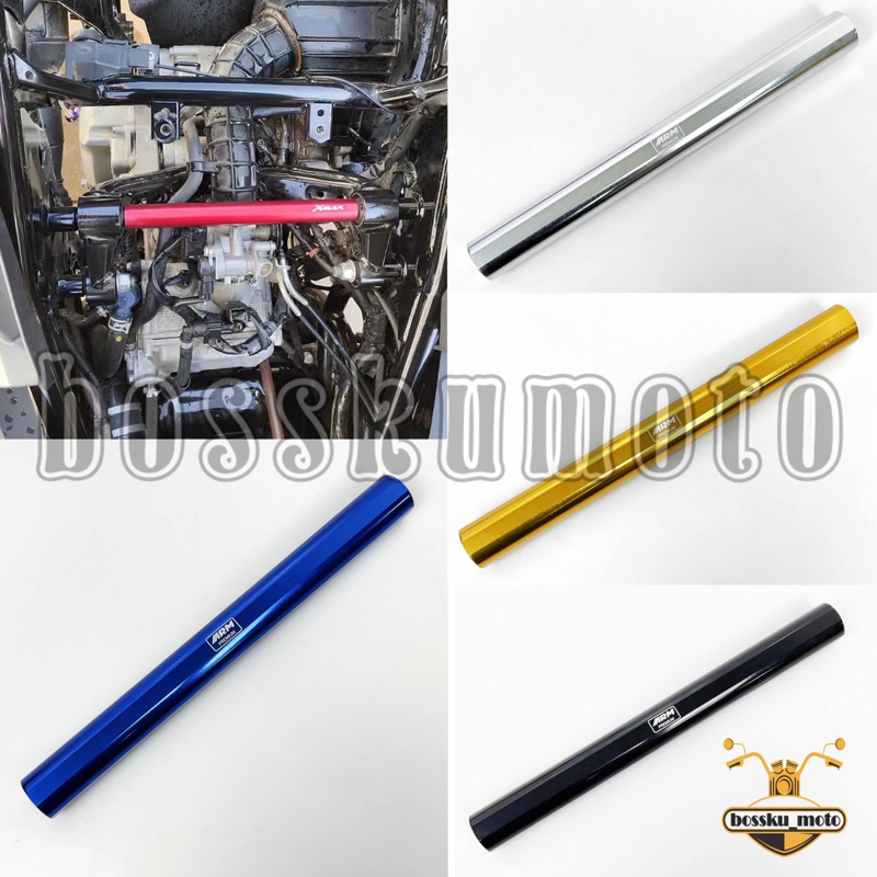 XMAX V1 V2 MIDDLE FRAME STABILIZER BAR ARUMI ENGINE MOUNT CROSSBAR BODY ...