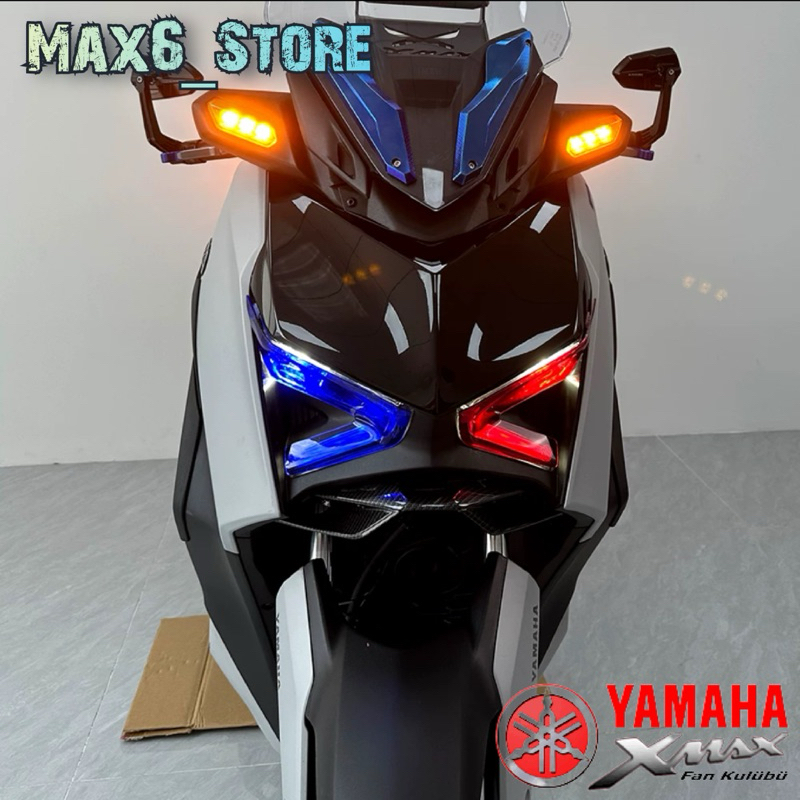 Yamaha XMAX250 V2 XMAX300 Modified Headlight Protection Film Acrylic ...