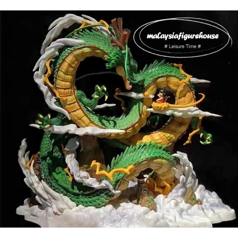 🔥READY STOCK🔥22CM DRAGON BALL YOYO DRAGON SHENRON SMALL GOKU COPY RESIN ...