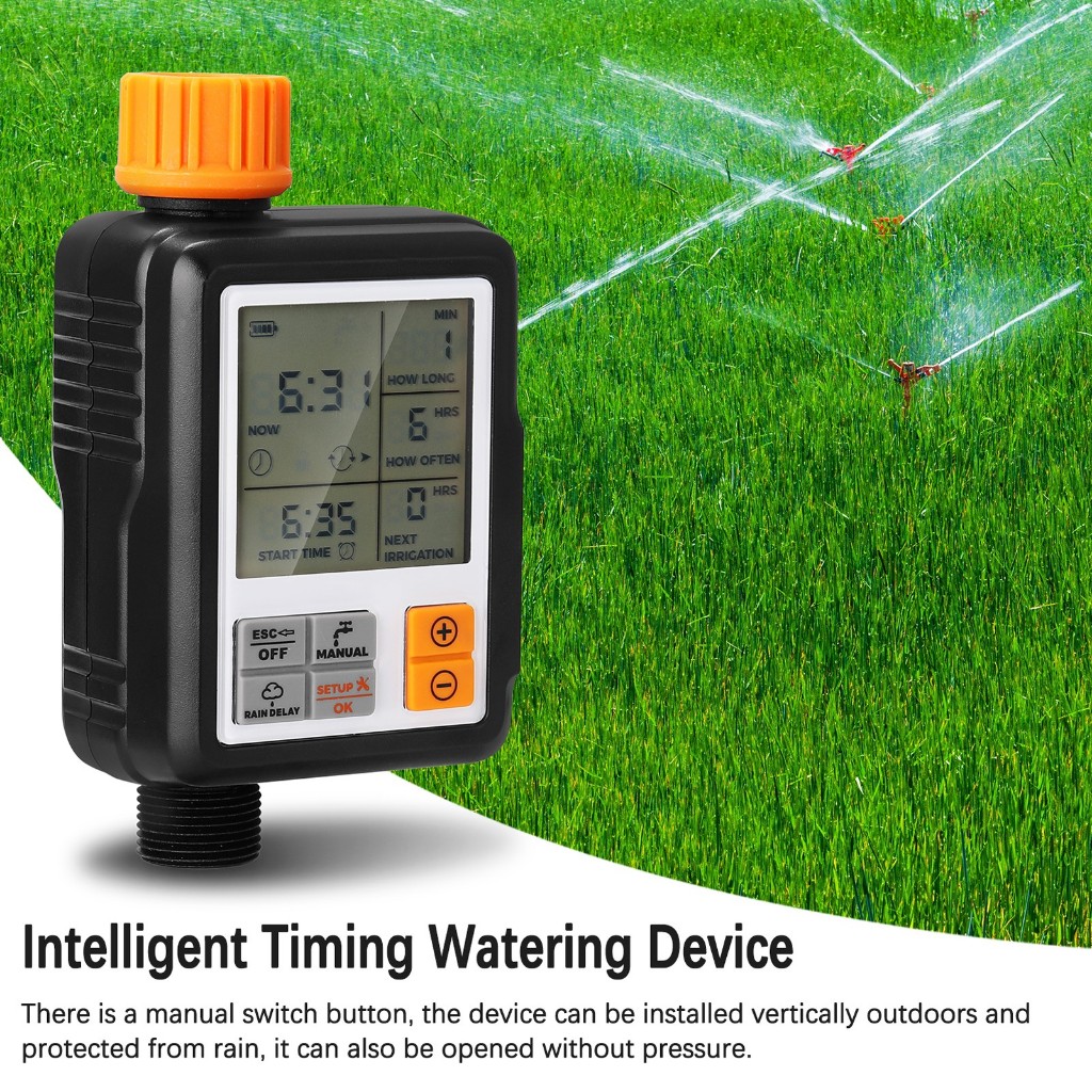 🔥Local Stock🔥Multifunctional Timing Digital Water Timer Garden ...