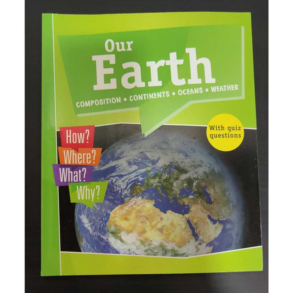 Our Earth ~ ( Composition , Continents, Oceans, Weather ) | Shopee Malaysia