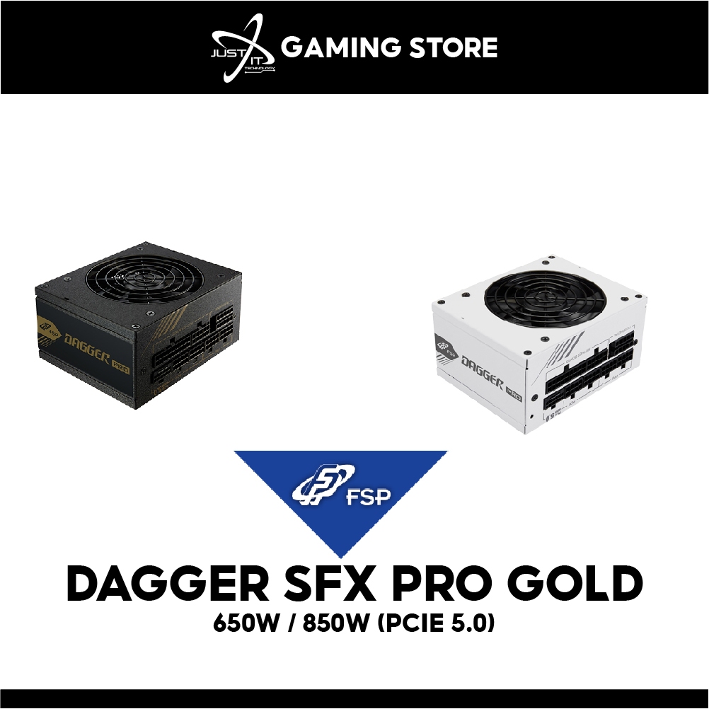 FSP DAGGER PRO 80+GOLD SFX / ATX3.0 PCIE 5.0 FULL MODULAR POWER SUPPLY ...