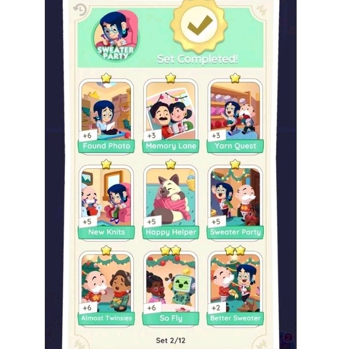 monopoly go card sticker set 2 | Shopee Malaysia