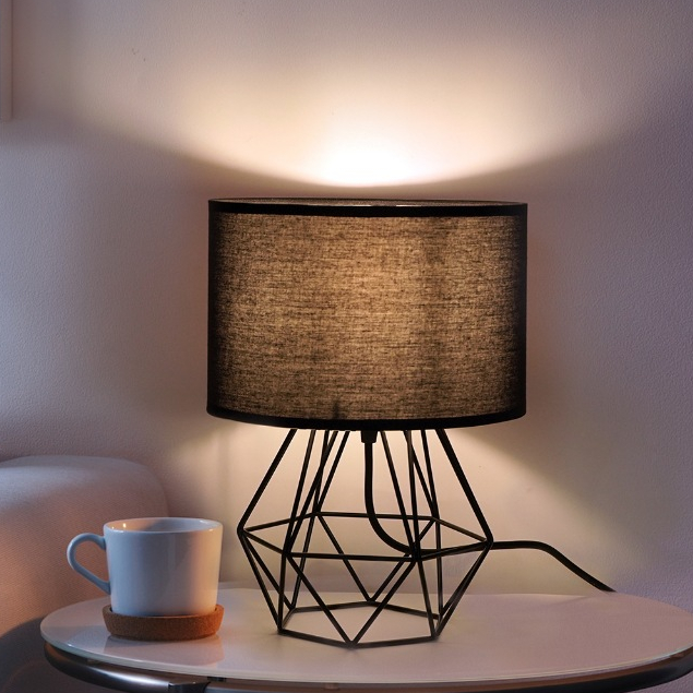 Luxury LED Table Lamp Gift Wedding Lampu Meja Bedside Table Lamp Table ...