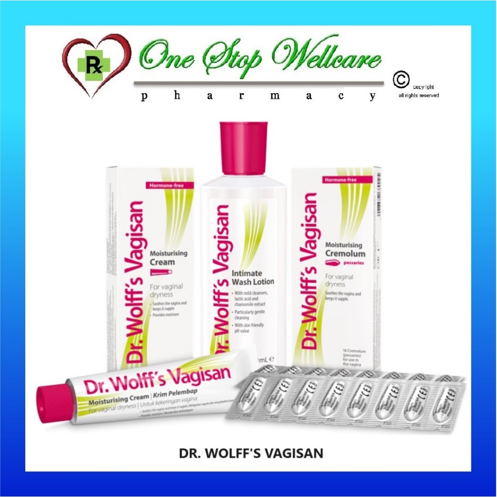 DR. WOLFF'S VAGISAN (MOISTURISING CREAM / WASH LOTION / CREMOLUM / LACTIC ACID) | Shopee Malaysia