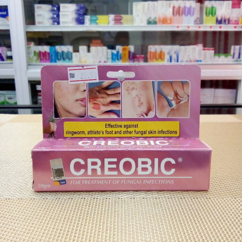 🌿 | CREOBIC® Krim Rawatan Jangkitan Kulat ( 10gm ) | Shopee Malaysia