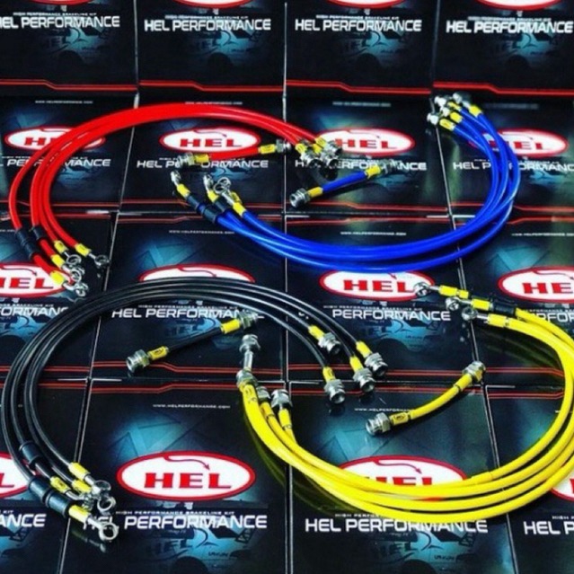 ORIGINAL HEL XMAX / NVX FULL SET PERFORMANCE STEEL BRAKE HOSE PUMP ...