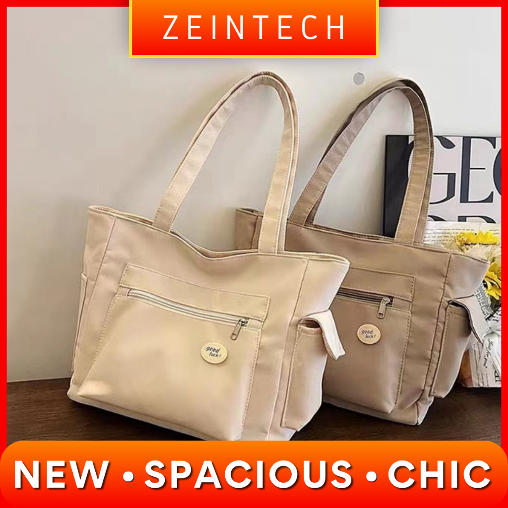 Ladies' Canvas Tote Bag Large Storage Capacity Student Bag Study Bag ...