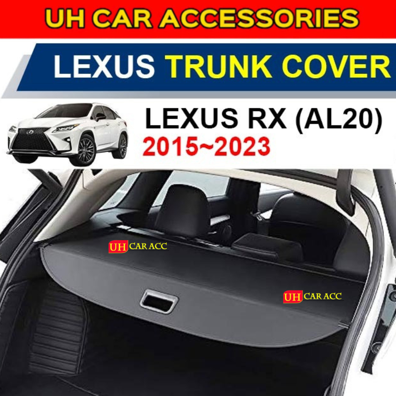 LEXUS RX 2015 - 2023 AL20 LEATHER RETRACTABLE TRUNK COVER REAR CARGO ...