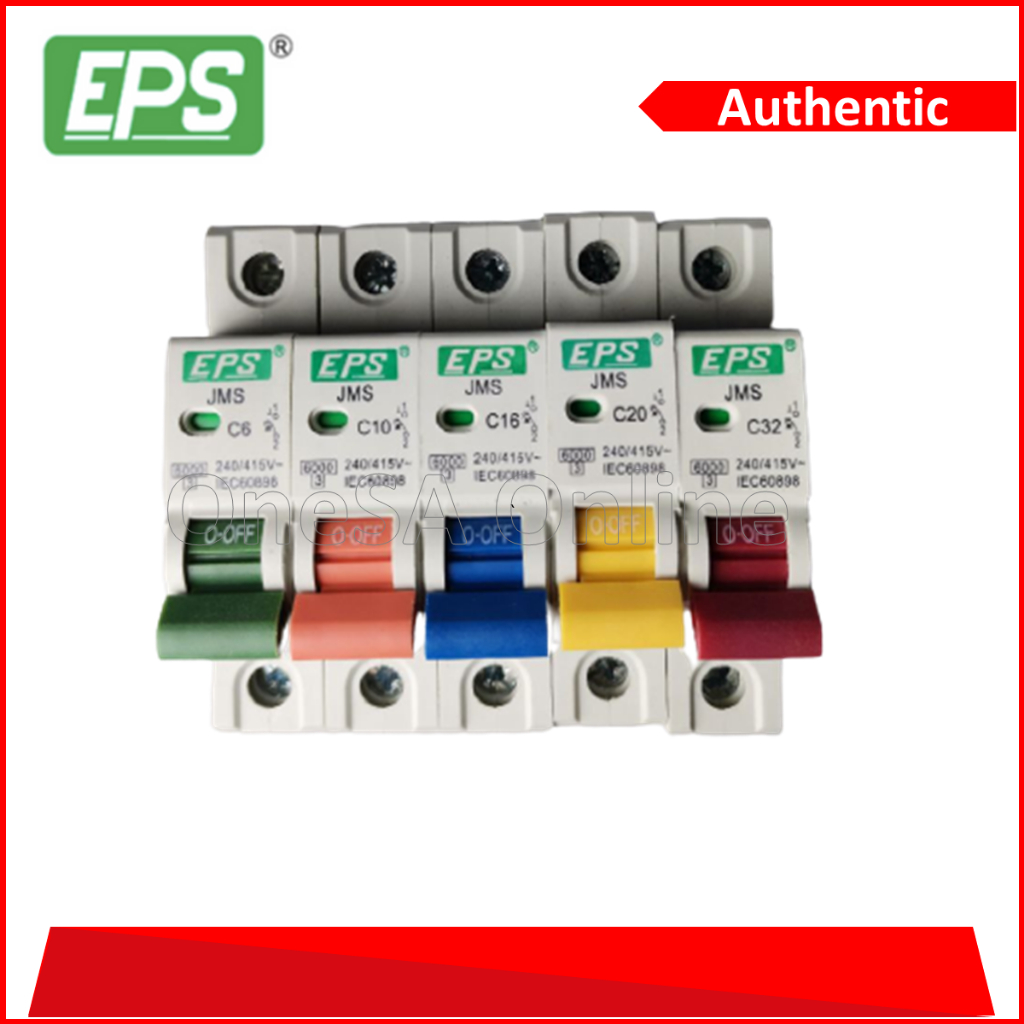 EPS MCB C CURVE 1P 6KA (MCB-1P) | Shopee Malaysia