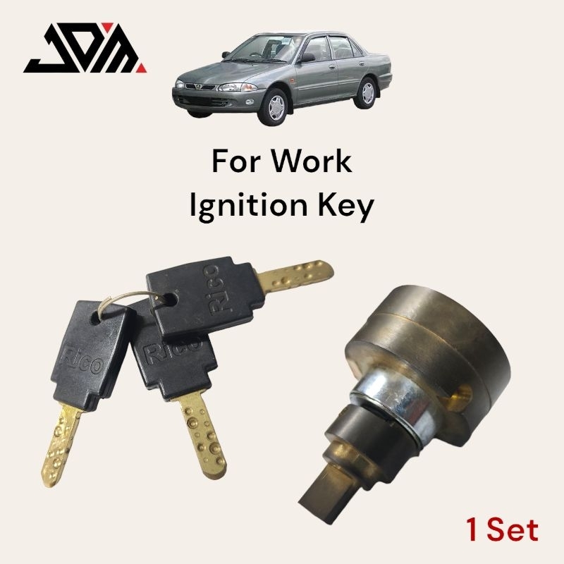 Proton Wira Ignition Key Lock With Special Key 1Set [ READY STOCK ...