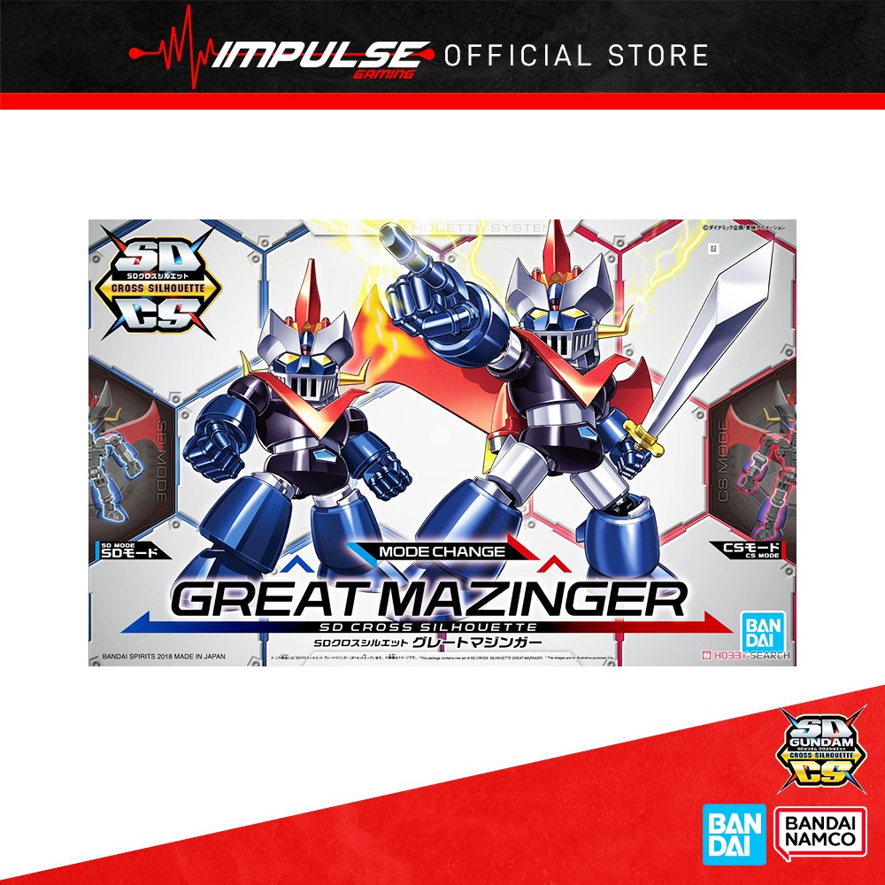 Bandai SD Cross Silhouette Great Mazinger (5055575) / SDCS | Shopee ...