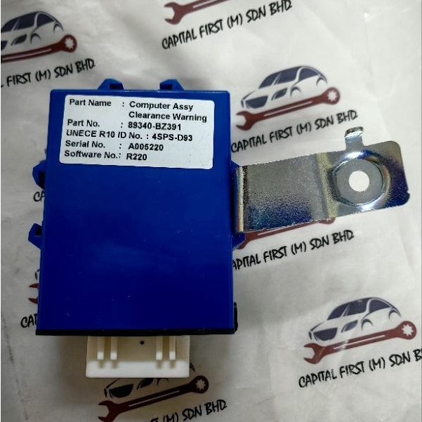 Perodua Axia Front/Rear Bumper Sensor ECU (89340-BZ391) Original ...