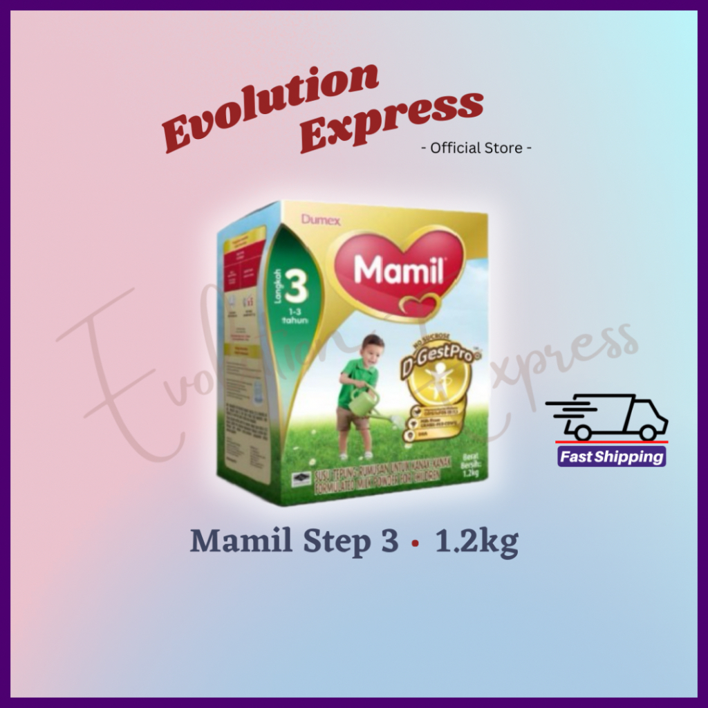Dumex Mamil Step 3 Milk Formula (600g/1.2kg) - Support Digestion ...