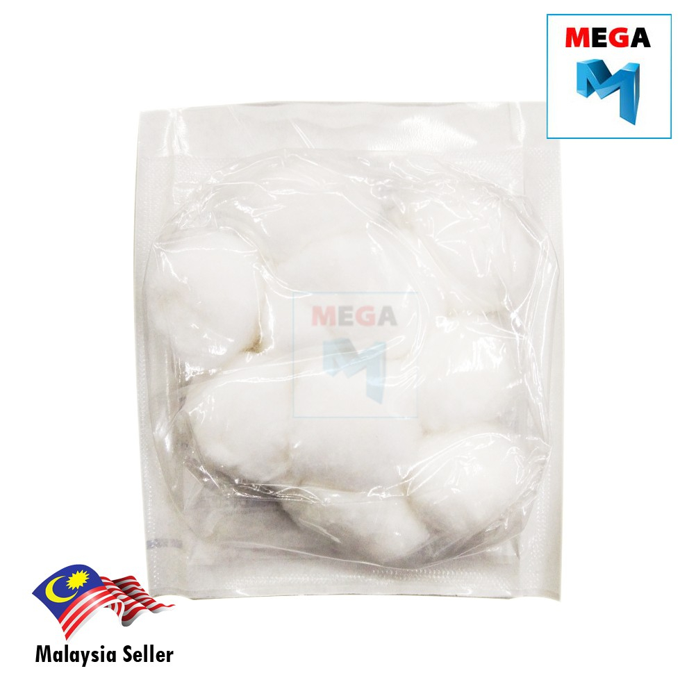 (1 PACKET) Sterile Cotton Ball 10's(pack) | Shopee Malaysia
