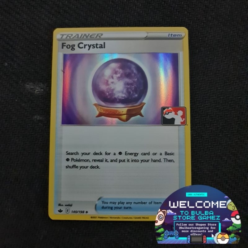 Fog Crystal 140/198 Holo Limited Edition Prize Pack Promo Series ...
