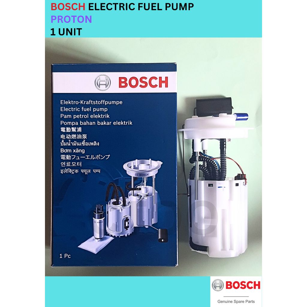 F01R00S304 >>> 100% GENUINE BOSCH Fuel Pump Unit Proton Saga FLX / New ...