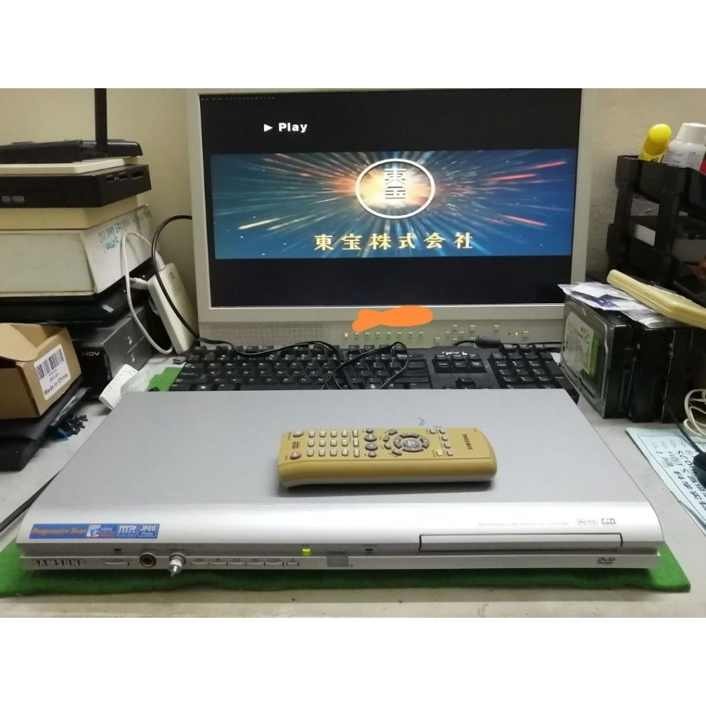 Samsung DVD-P248K DVD VCD CD player with Remote Control - Baca Discs ...