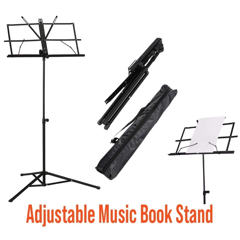 Foldable and Portable Adjustable Music Book Stand for Quran Violin ...