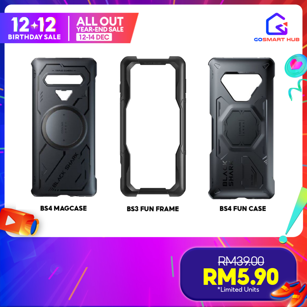 Black Shark Casing | Black Shark 3 3 Pro 4 Fun Case Frame | Brand New ...