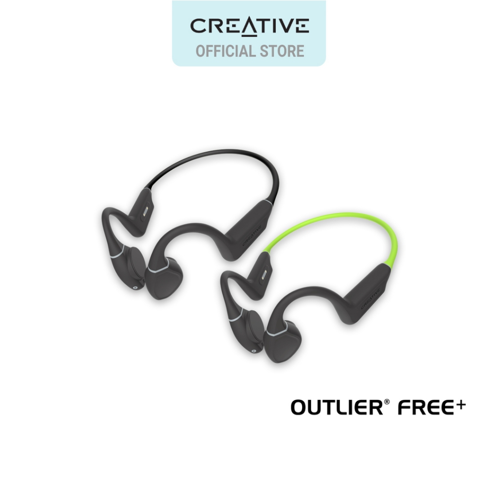 Creative Outlier Free+ - Wireless Bone Conduction Headphones with ...