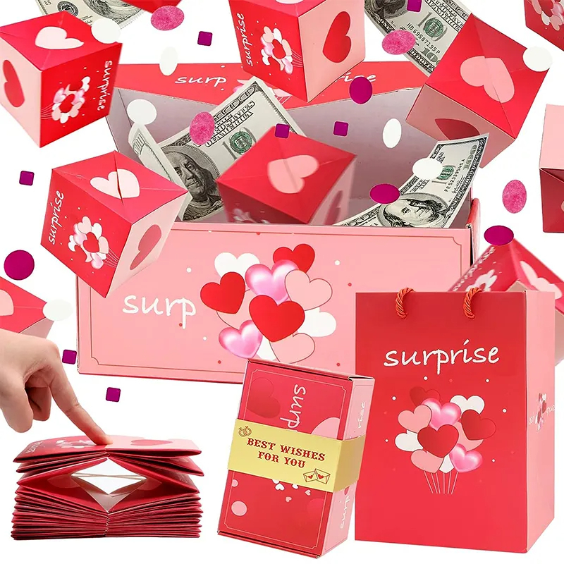 2025 Surprise Box Gift Decoration Party Box Creative Bounce Box Diy ...