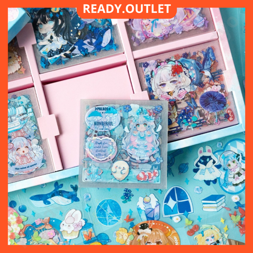 200PCS Stickers Cute Constellation Waterproof Sticker Gift Box for ...