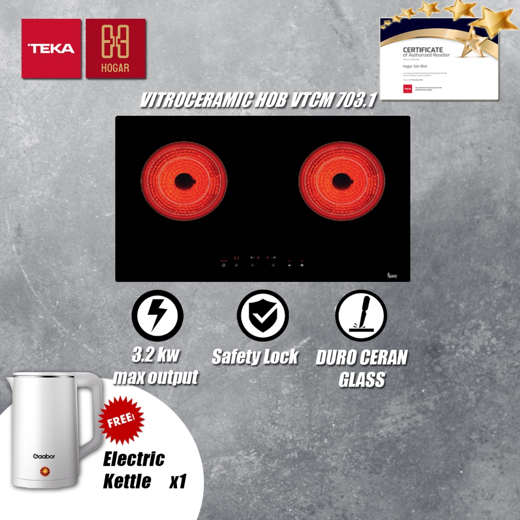 Teka VTCM703.1 | Teka Ceramic hob VTCM 703.1 | Ceramic Cooker Hob ...