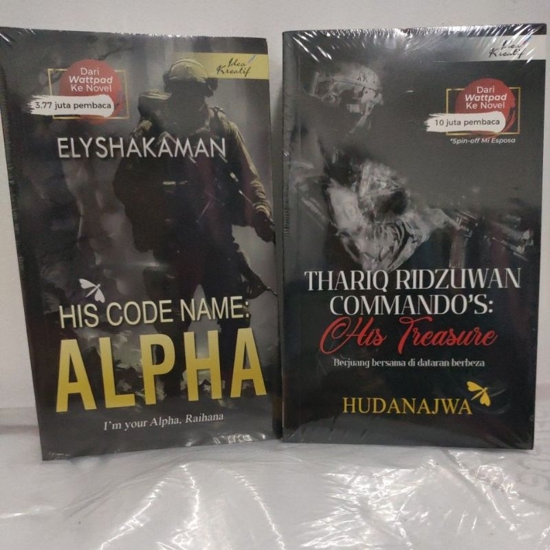 🎀READY STOCK🎀 KOMBO NOVEL THARIQ RIDZUWAN COMMANDO'S : HIS TREASURE ...
