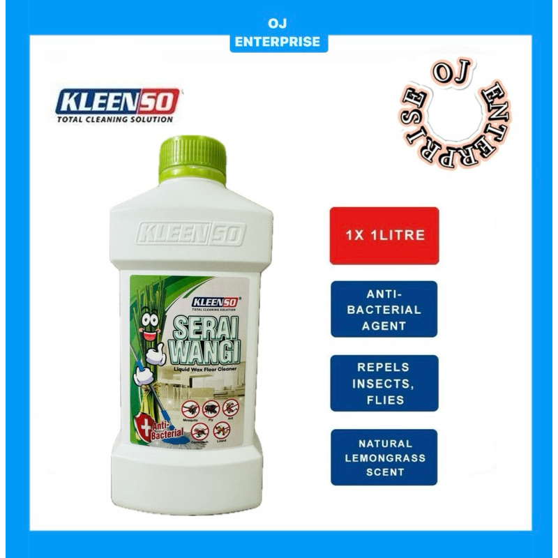 KLEENSO Serai Wangi Liquid Wax Floor Cleaner (1L) | Shopee Malaysia