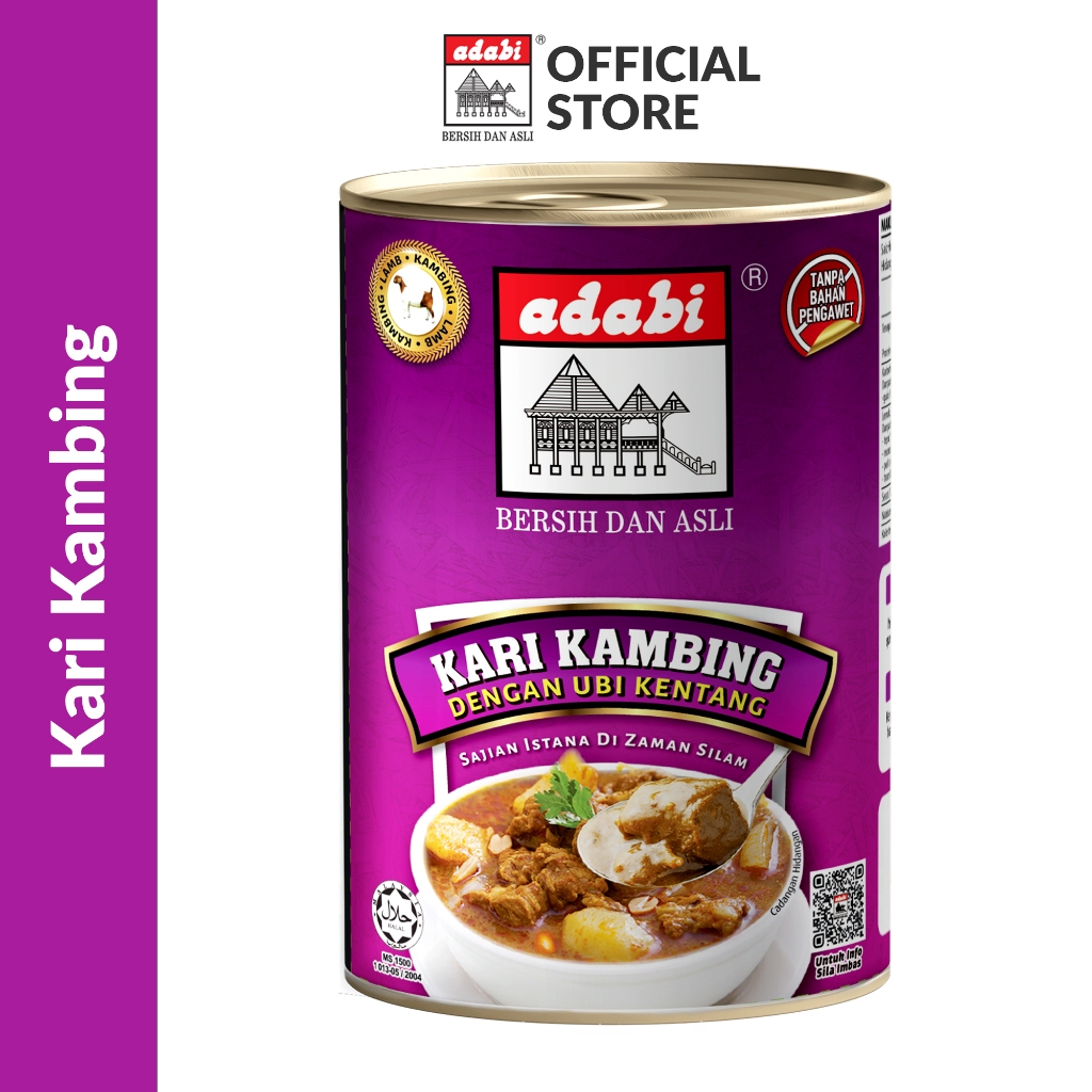Adabi Kari Kambing 425 grams | Shopee Malaysia