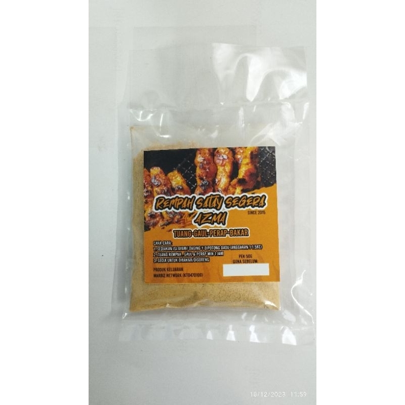 Rempah satay segera perapan sate readymade satay sedap satay kelantan ...