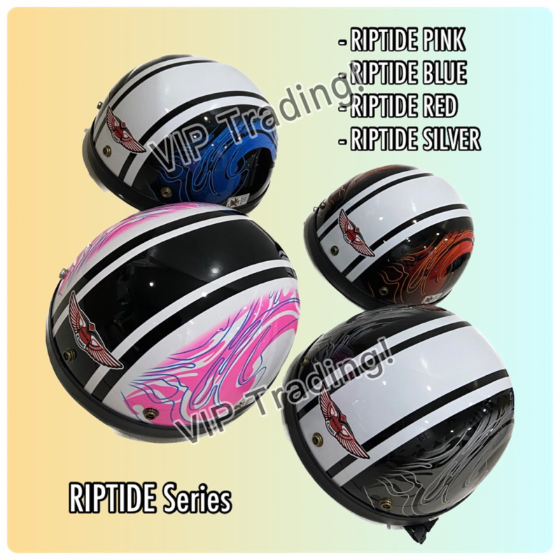100% Original MHR III STENG RIPTIDE & Stella series half cut helmet ...