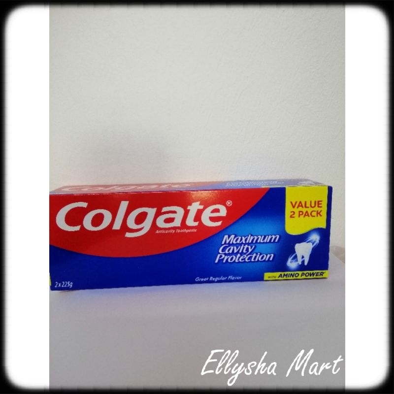 Colgate Toothpaste Max Cavity Protection Great Regular Protection (2 x ...