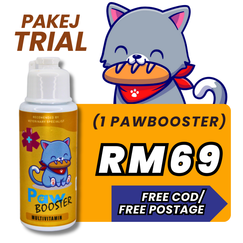 1 PAW BOOSTER (HQ PAW CARE) [MULTIVITAMIN] | Shopee Malaysia
