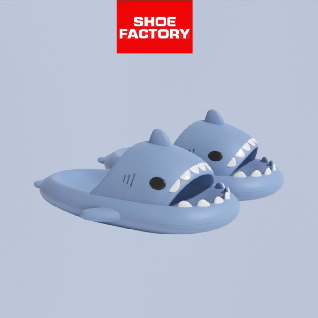 Shark Slippers Sandal Size 30-43 Selipar Ikan Jerung From Shoe Factory ...