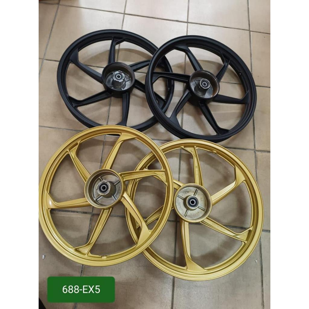 EX5 / EX5 HP / WAVE100 / EX5 DREAM【 6 BATANG 】688 SPORT RIM 1.4/1.6-17 ...