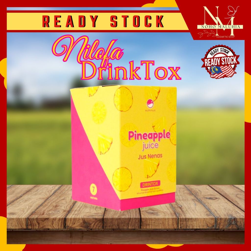 NILOFA PLUS DRINKTOX PINEAPPLE JUICE | JUS NENAS by Neelofa 100% ...