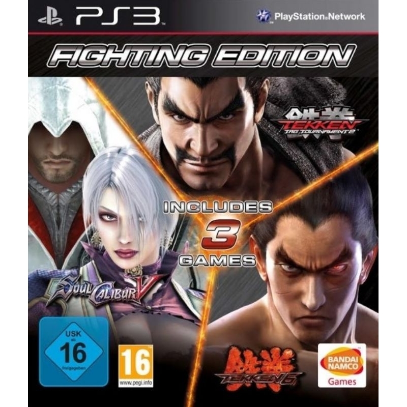 (NEW/DISC) PS3 Fighting Edition: Tekken 6 / Tekken Tag Tournament 2 ...