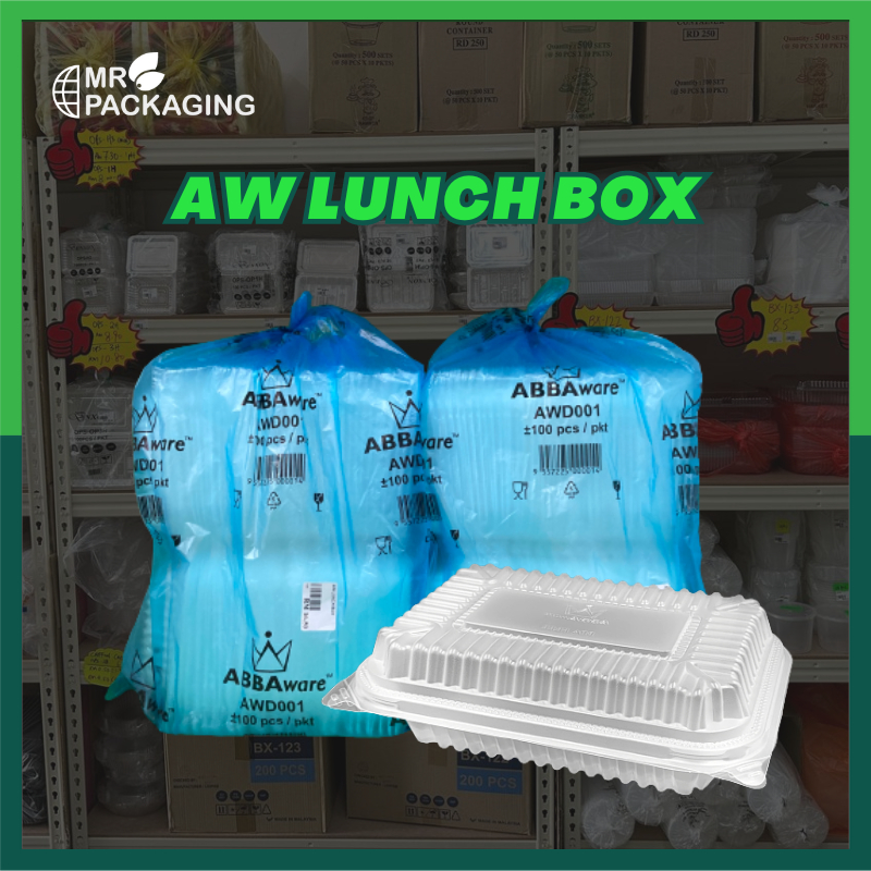 Packaging AW Lunch Box, Take away & Disposable Plastic Food Box ...